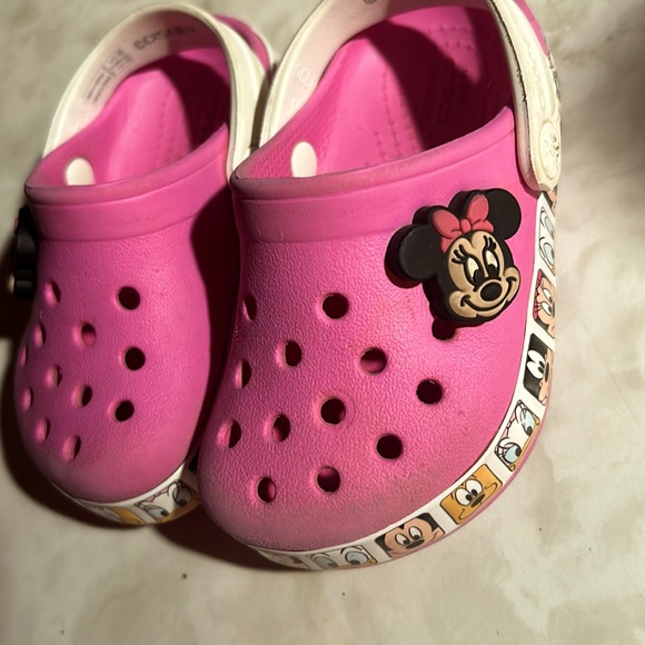 CROCS | Shoes | Disney Crocs Mini Mouse Pink 6c | Poshmark
